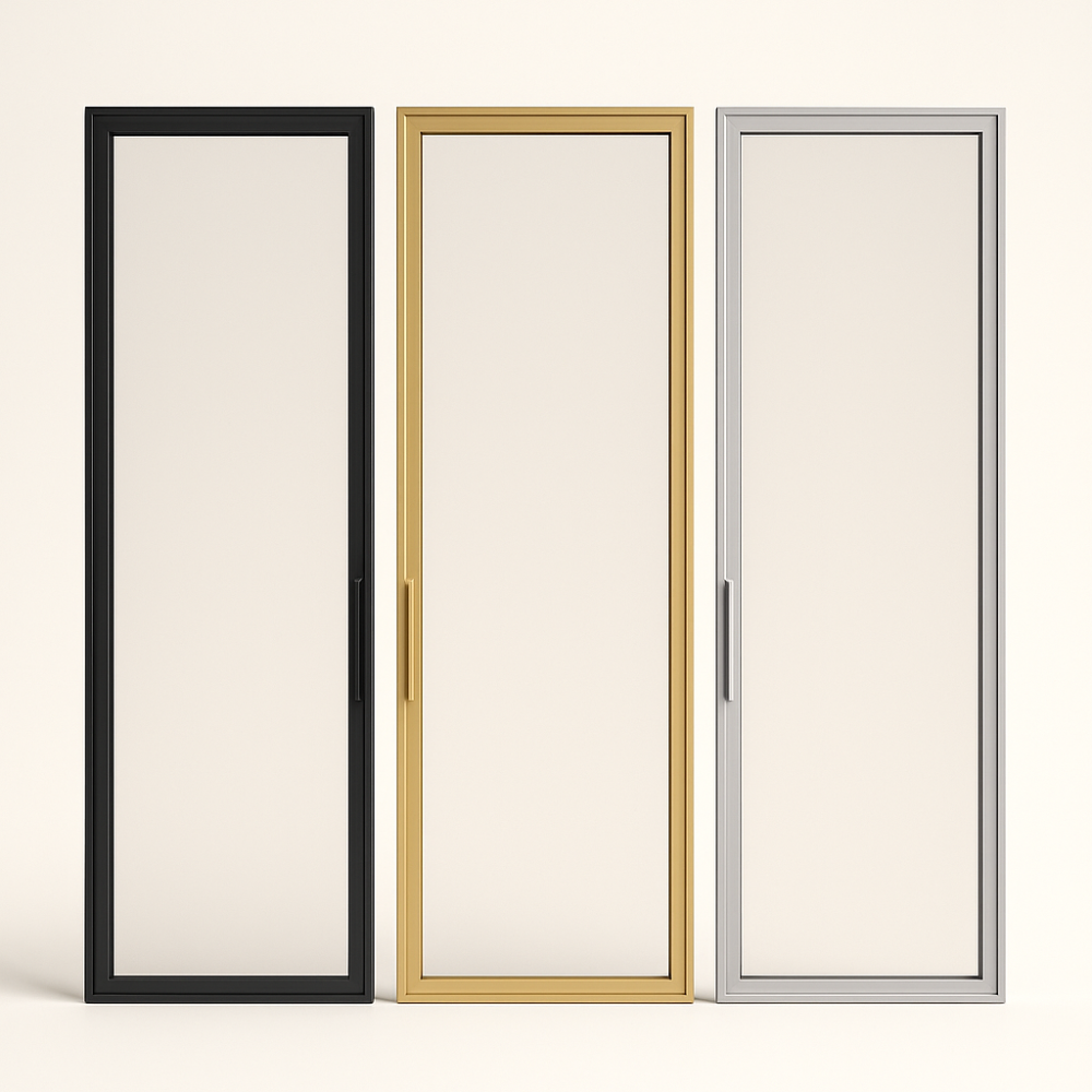 Metal Frame Cabinet Doors | Modern Luxury by RTI — RTI CABINETS