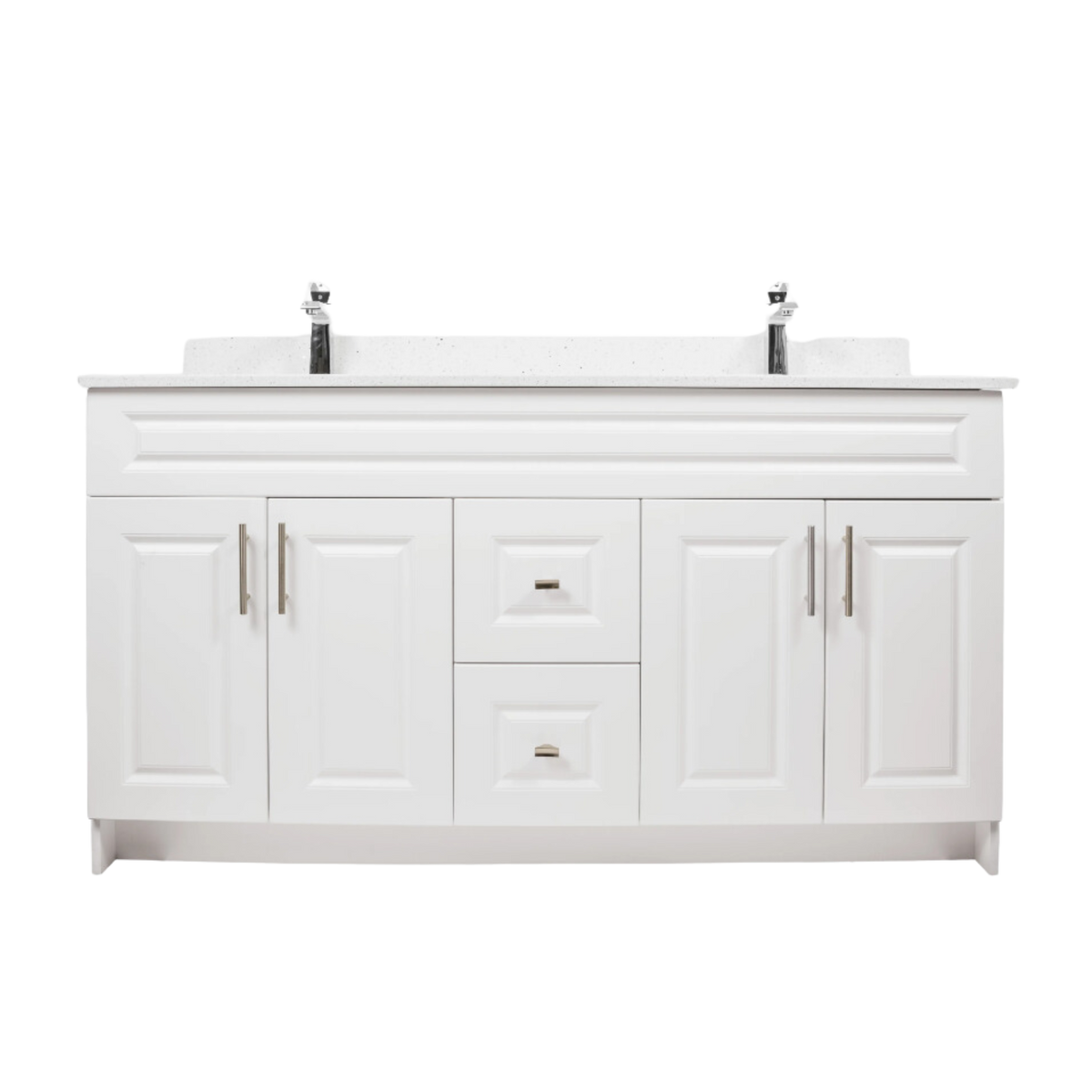 60" MDF Vanities - Raised Panel Doors — RTI CABINETS