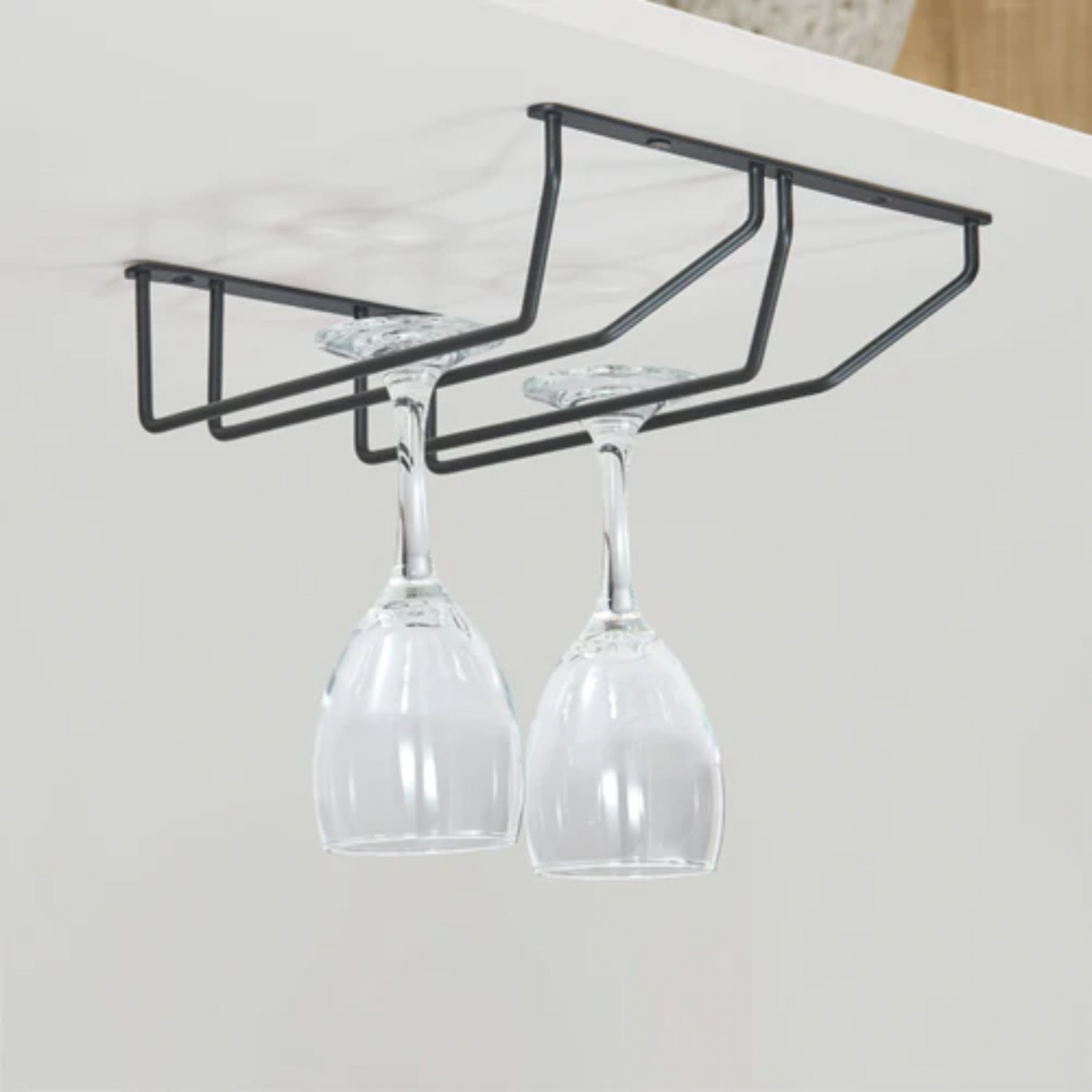 Metal Double Wine Glass Rack — RTI CABINETS