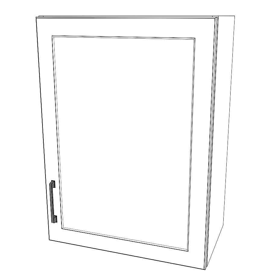 22" Wide x 30" High Wall Cabinet - Painted Doors — RTI CABINETS