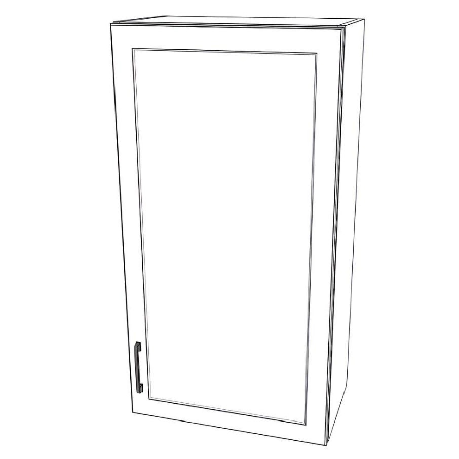 22" Wide x 42" High Wall Cabinet - Painted Doors — RTI CABINETS