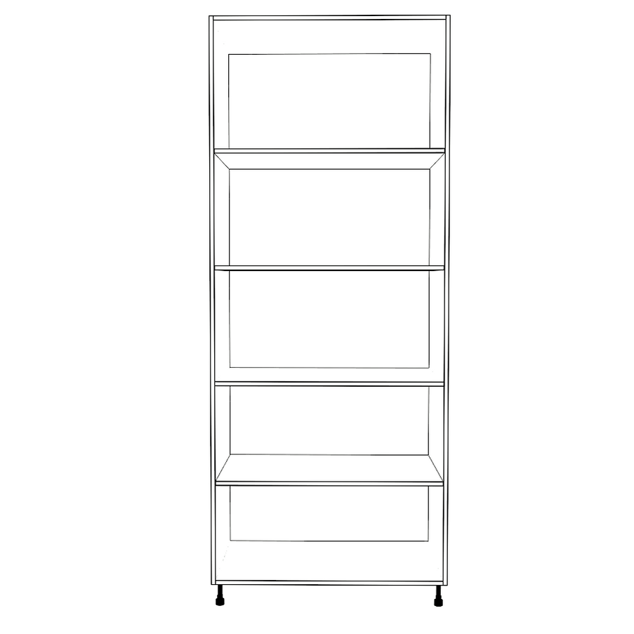 36" Wide Tall Pantry Cabinet - Painted Doors — RTI CABINETS