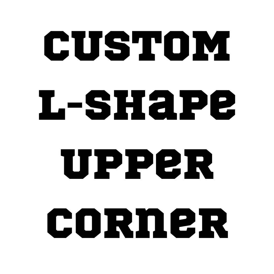 CUSTOM - L- Shape Upper Corner Cabinet - Thermofoil Doors — RTI CABINETS