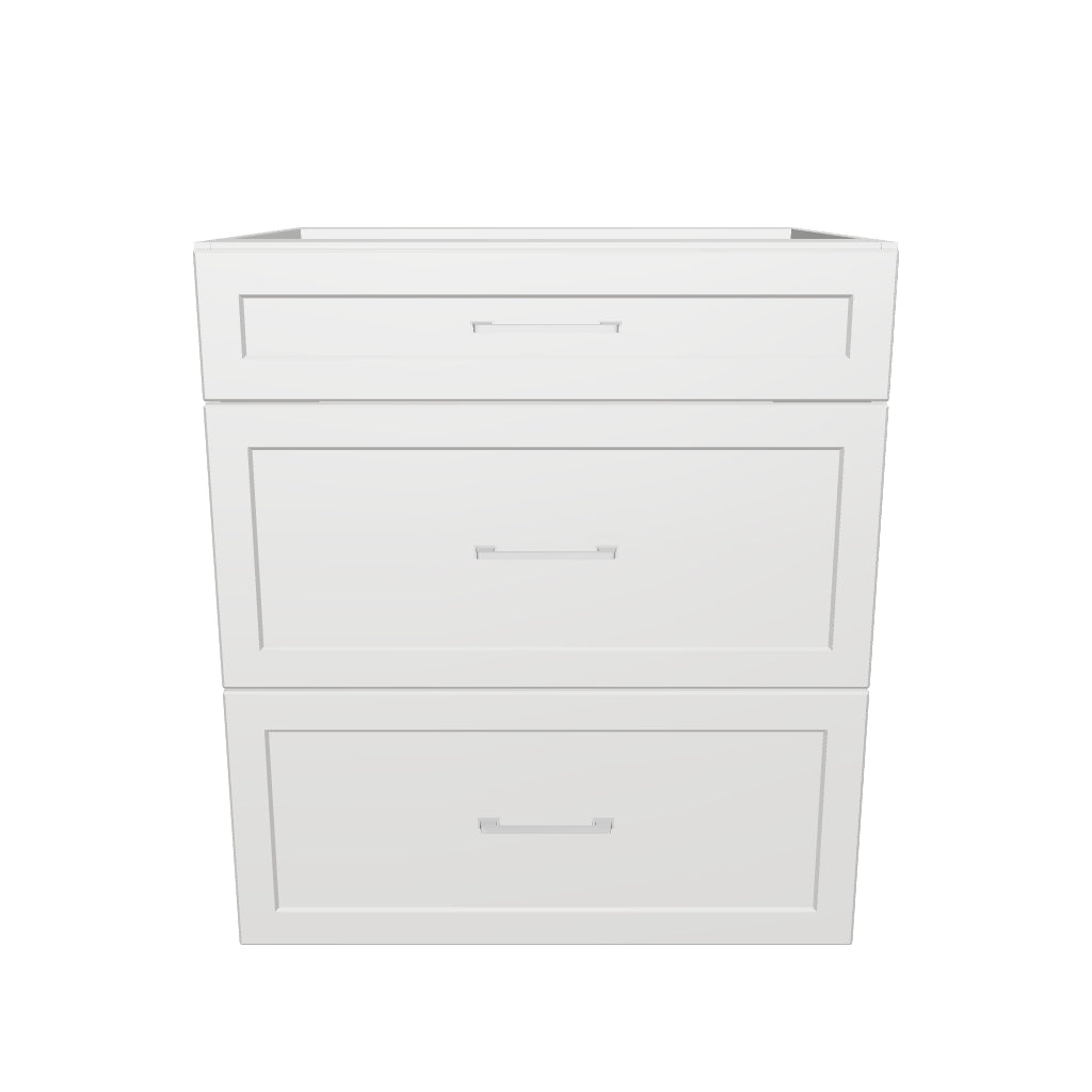 28" Wide Drawer Cabinet - Thermofoil Doors — RTI CABINETS