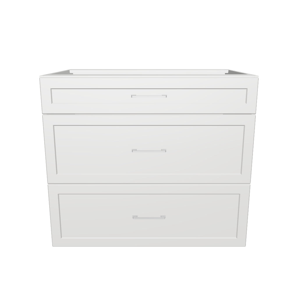 36" Wide Drawer Cabinet - Thermofoil Doors — RTI CABINETS