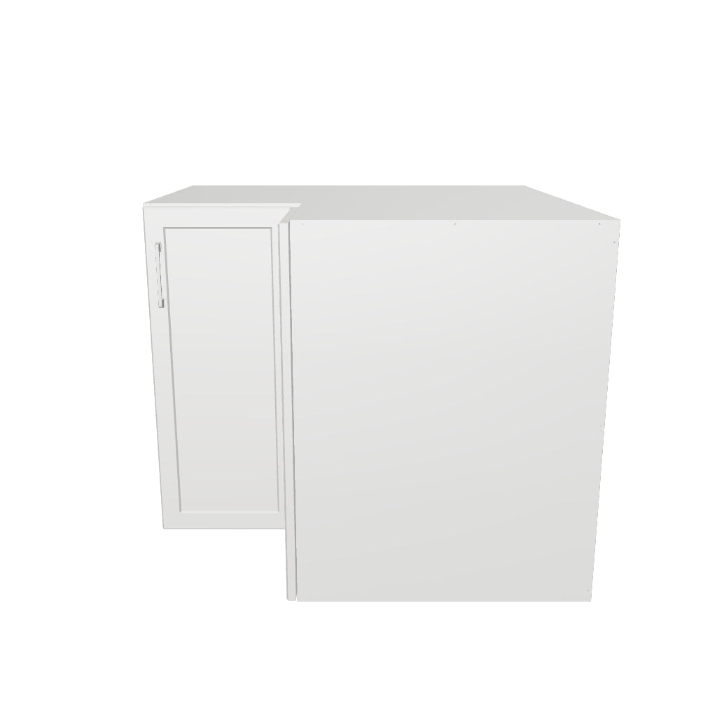 38x38" L Shape Base Corner Cabinet - Thermofoil Doors — RTI CABINETS